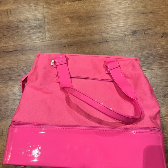 BEIS | Bags | Nwot Beis Barbie Pink Mini Weekender | Poshmark